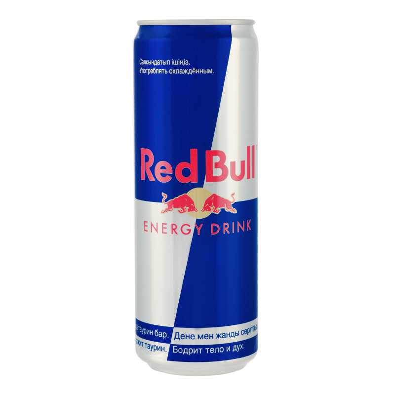 Напиток энергетический Red Bull ED 0.355 л ж/б с доставкой по г.Астана ...