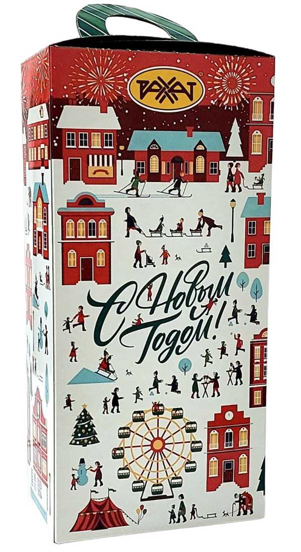 Подарок новогодний Рахат Новогодние чудеса 450 гр с доставкой по г ...