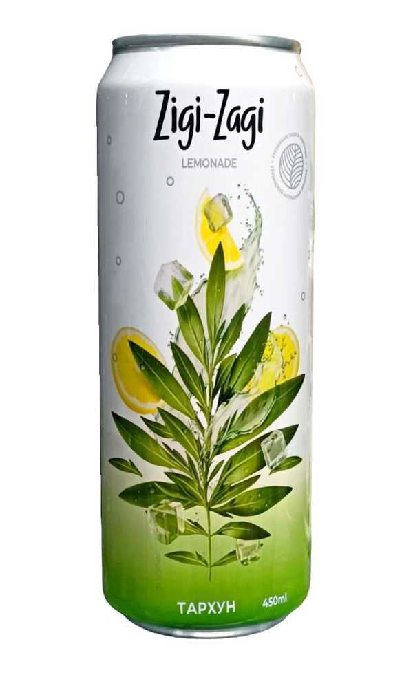 Напиток Zigi-Zagi Тархун 0,45 л ж/б с доставкой по г.Астана ...