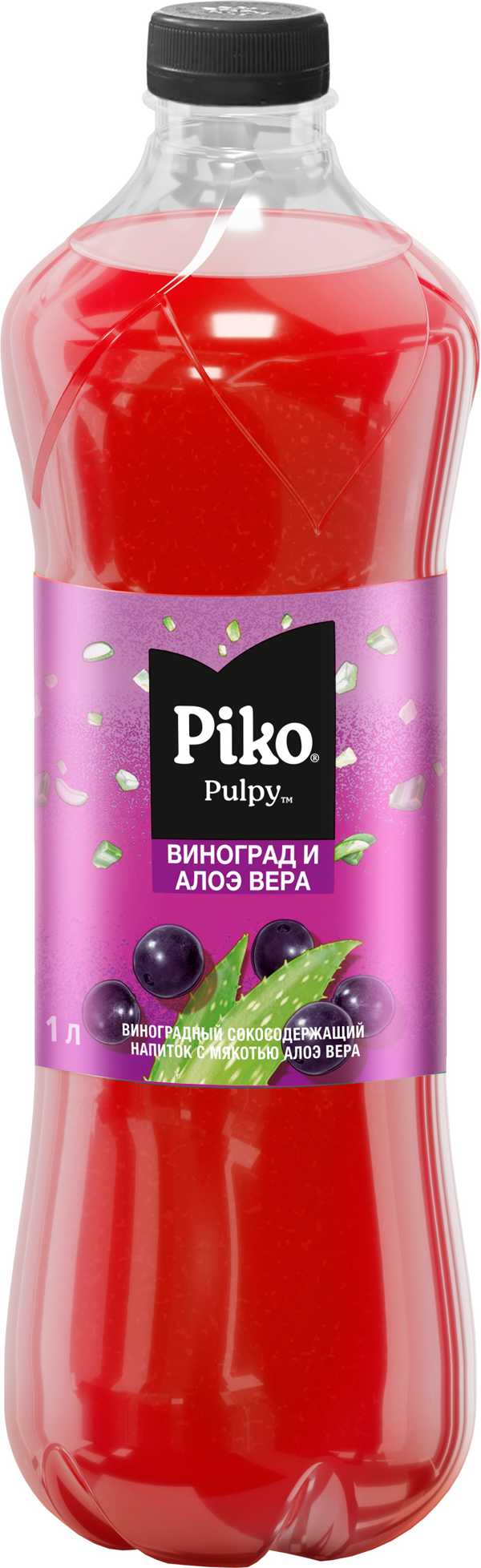 Напиток Piko Pulpy Виноград 1 л пл/б с доставкой по г.Астана ...